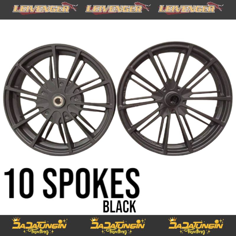 Leivenger 10 Spokes Mags Yamaha Mio Sporty/Mio Soul i 125/Beat/Click (4 ...