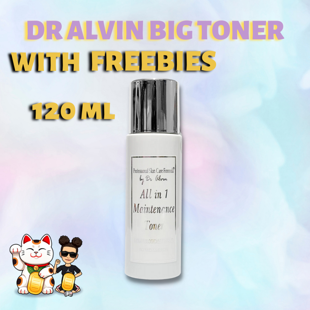ORIGINAL‼ REJUVENATING TONER 120ML 1PC DR ALVIN (NEW PACKAGING BOTTLE ...