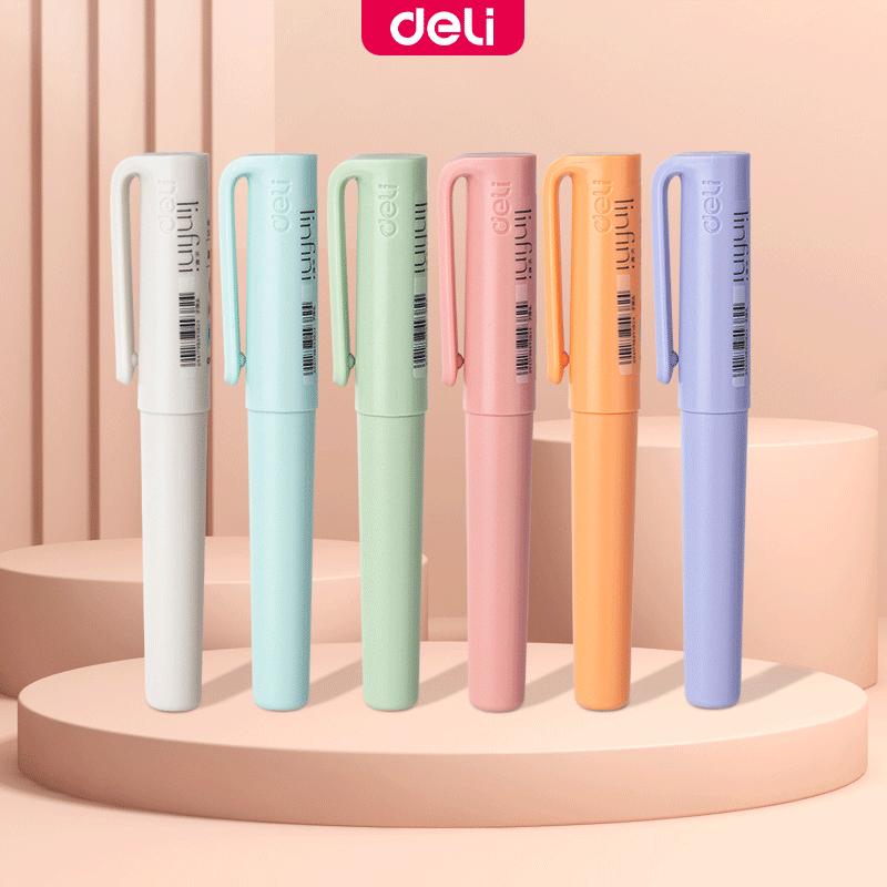 Deli S189 Radish Diced Cap Gel Pen 0.5mm Bullet Head Writing Ballpen ...