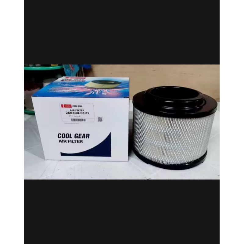 AIR FILTER TOYOTA INNOVA, FORTUNER, HILUX 2005-2015 1KD, 2KD-FTV DENSO ...