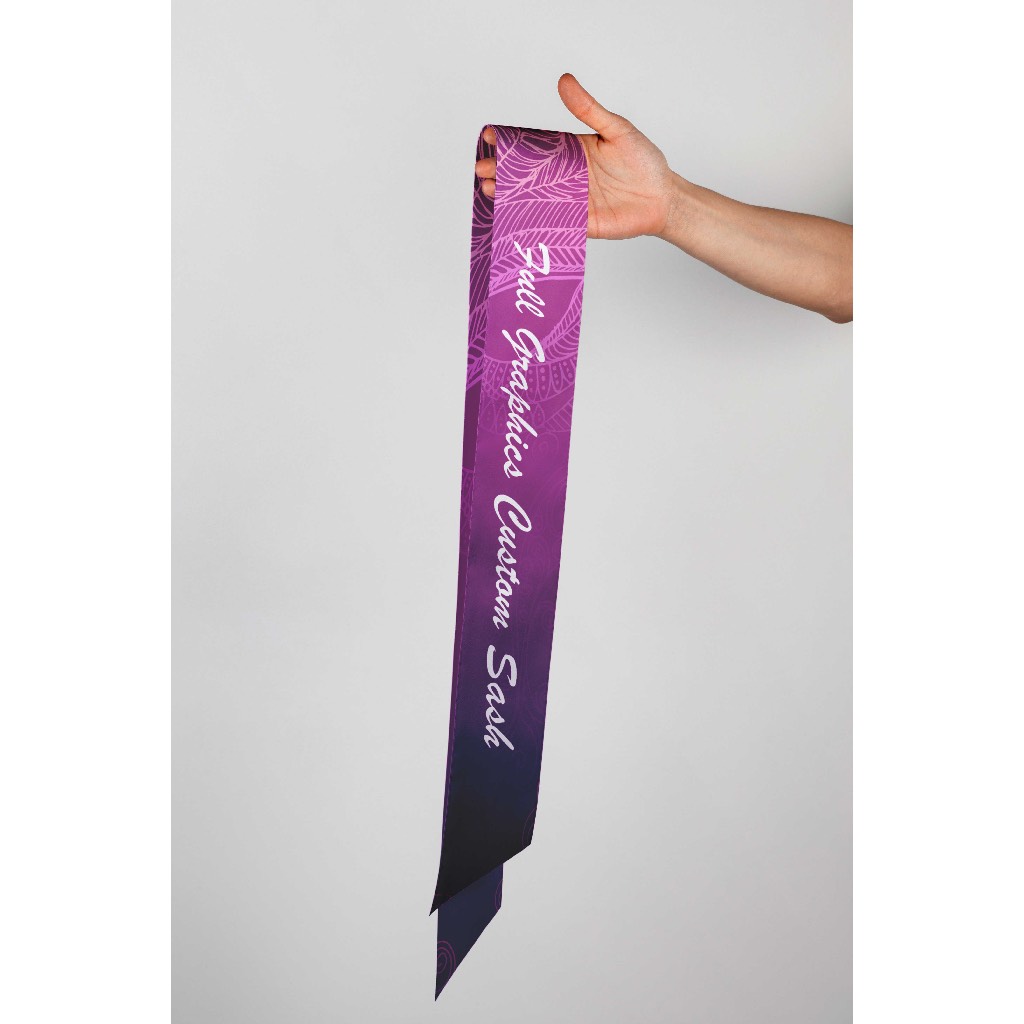 Custom Sash Personalized Full Graphic print | Shopee Philippines