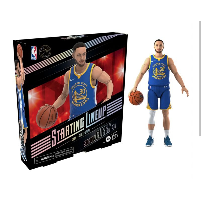 Hasbro Starting Lineup NBA Series 1 Stephen Curry Figure | Shopee ...