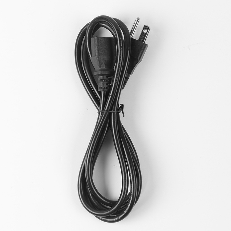 Power Cord Extension Male Extension Cord 2 Pin Dual Portable Extension Cord Set Meter Wire