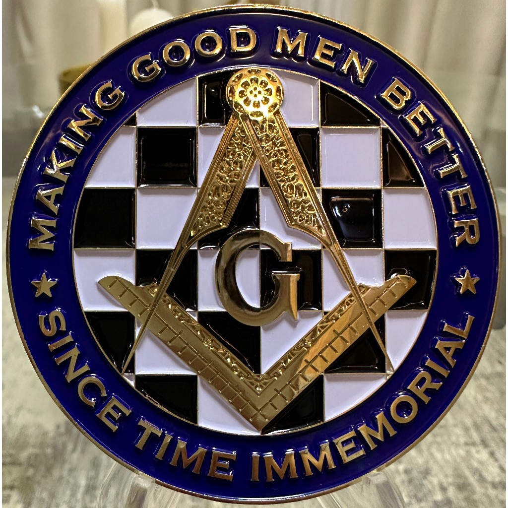 Masonic Making Good Men Better Emblem Imported | Shopee Philippines
