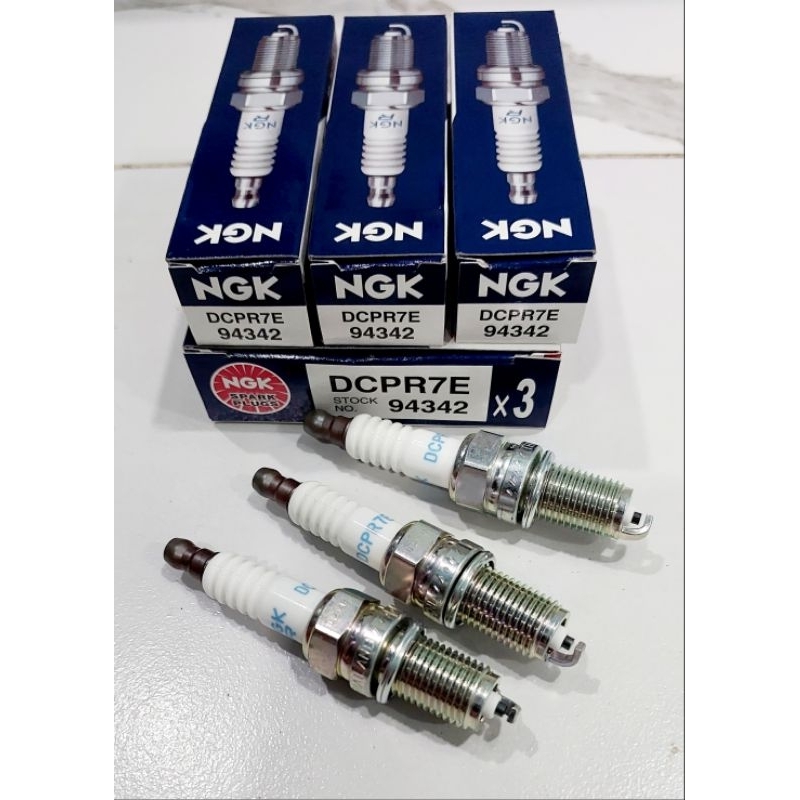 DCPR7E SPARK PLUG NGK ORIGINAL FOR SUZUKI MULTICAB F6A, ALTO 800 (ALL ...