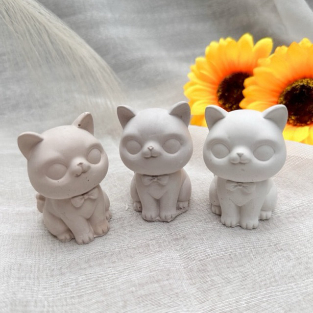 Mini cute cat figurine | Shopee Philippines