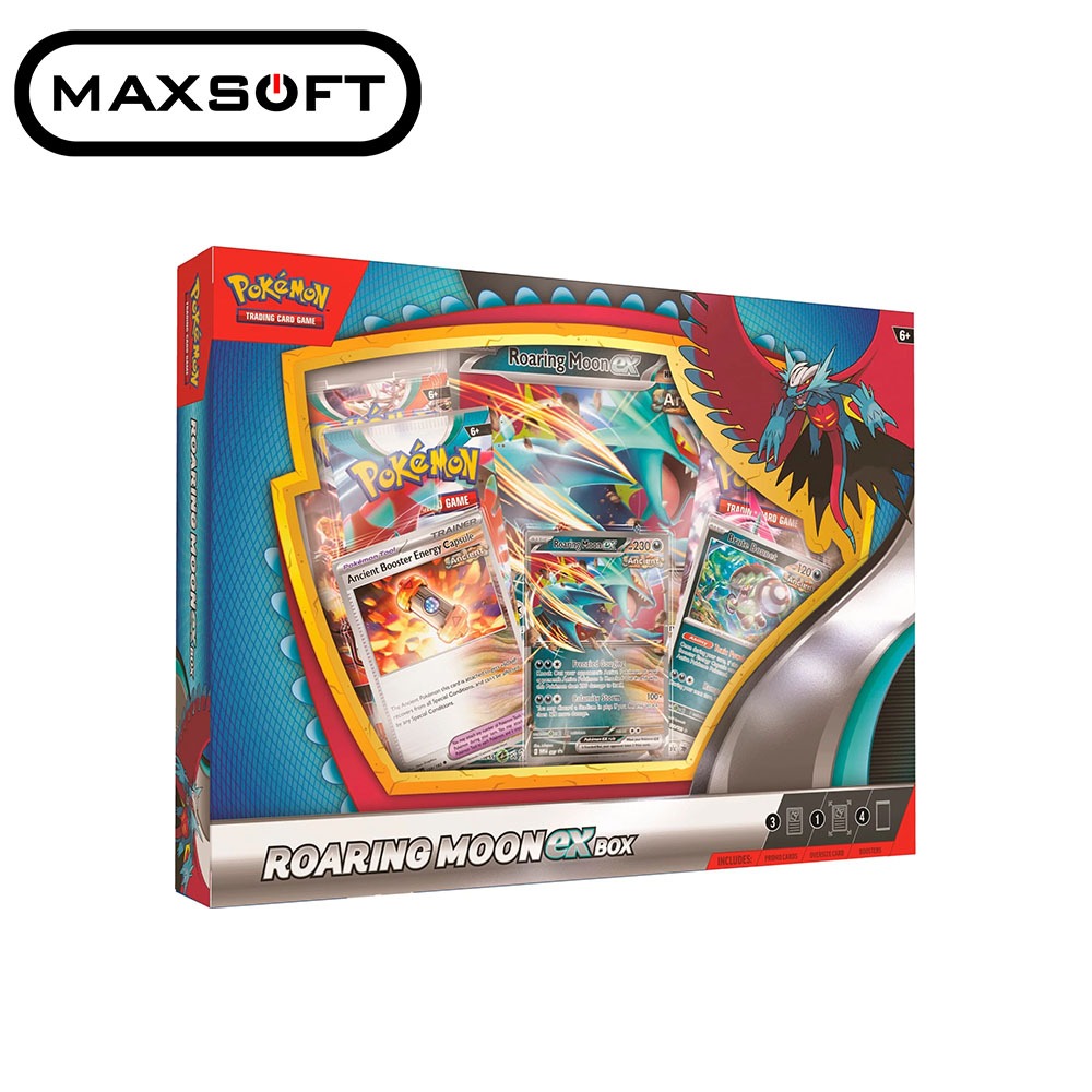 Pokémon TCG: Roaring Moon ex Box | Shopee Philippines