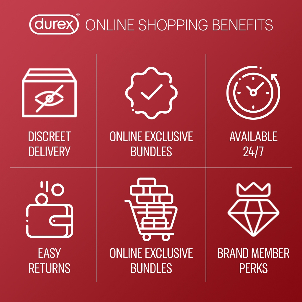 Durex Performa Extended Pleasure Lubricated Condoms 3s (Set of 8 - 24 ...