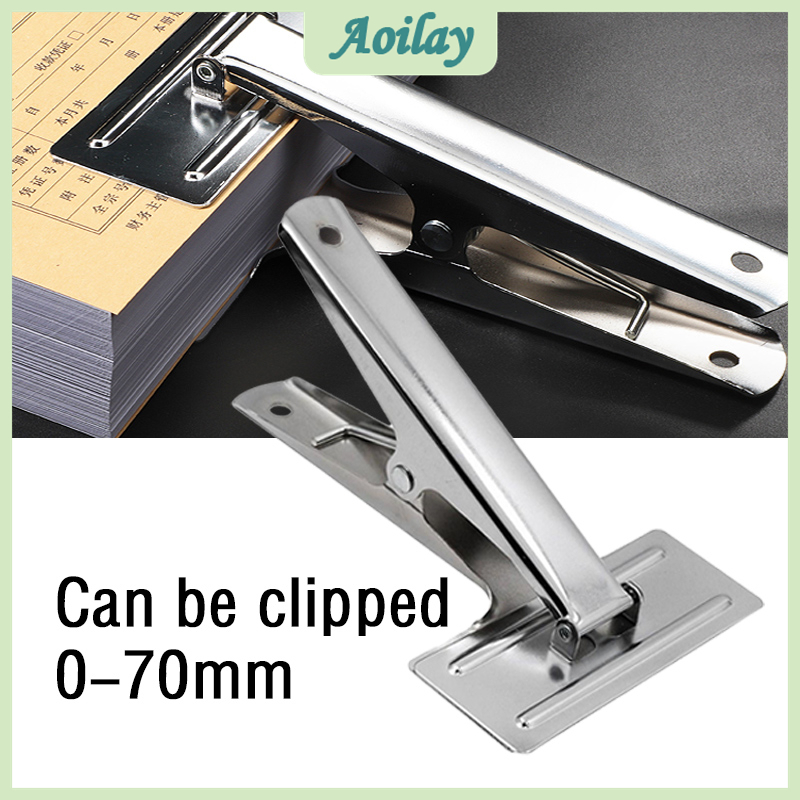 5inch Steel Dovetail Clip Bill File Fixed Clip Extra Large Bulldog ...