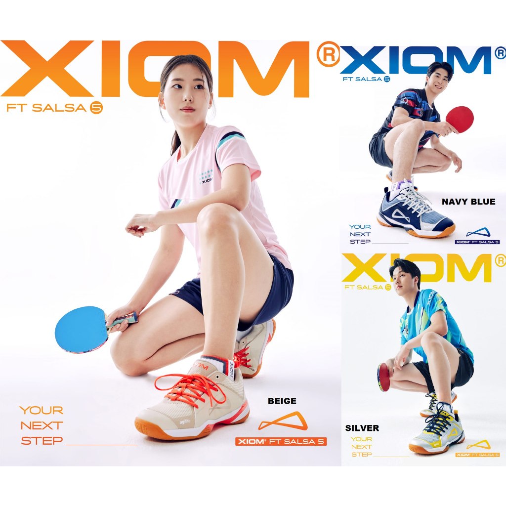 Xiom FT Salsa 5 Gumsole Table Tennis Shoes original Pingpong shoes gumsole indoor sports (PM ...