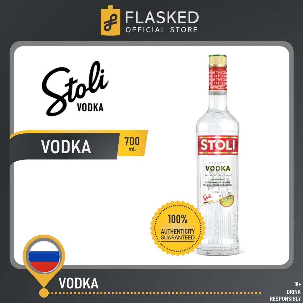 Stoli Premium Vodka 700mL | Shopee Philippines