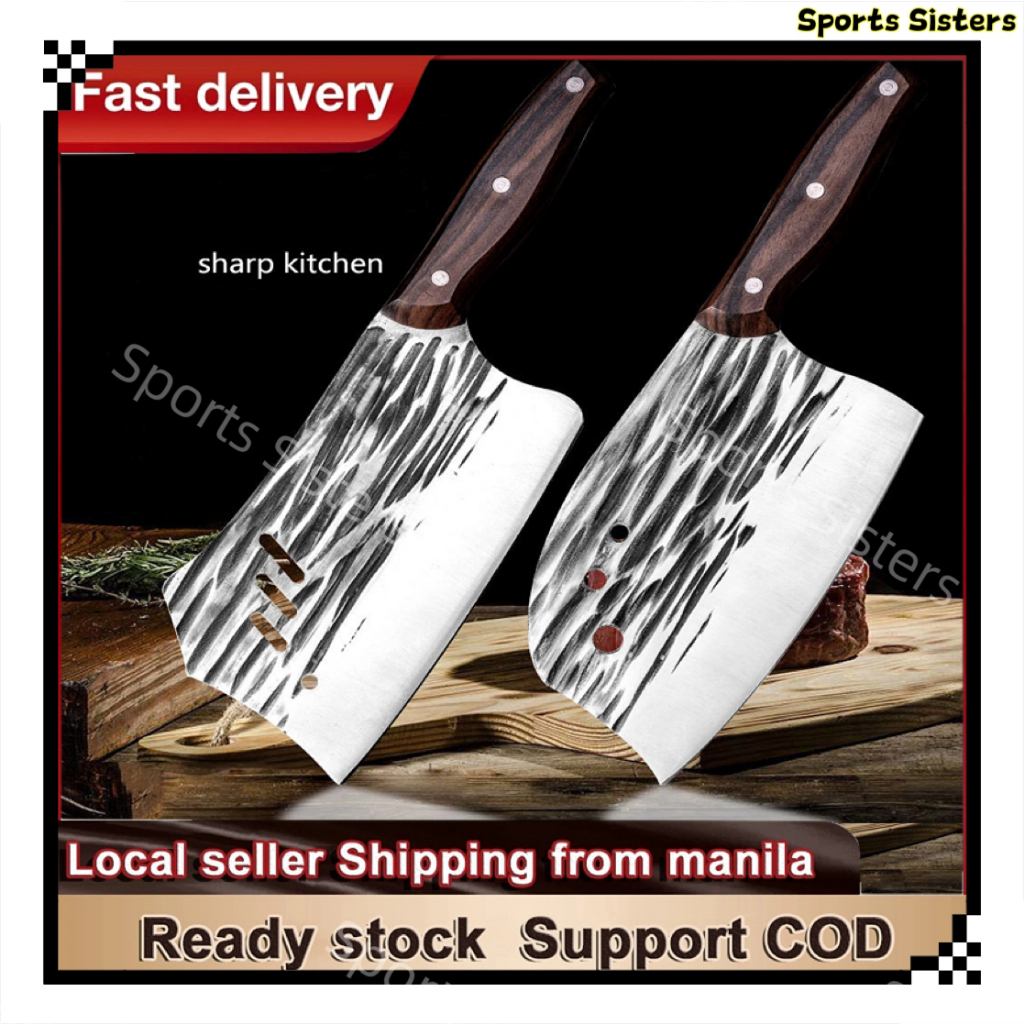 Butcher Knife Bone Chopping Knife Meat Vegetables Slicing Cleaver High ...