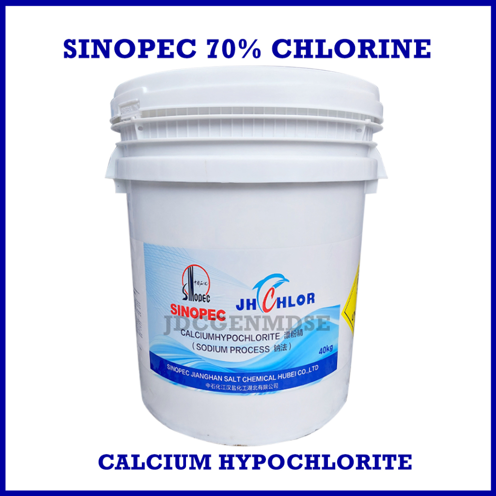 Original Sinopec 70% Chlorine Granules 70% Calcium Hypochlorite Pool ...