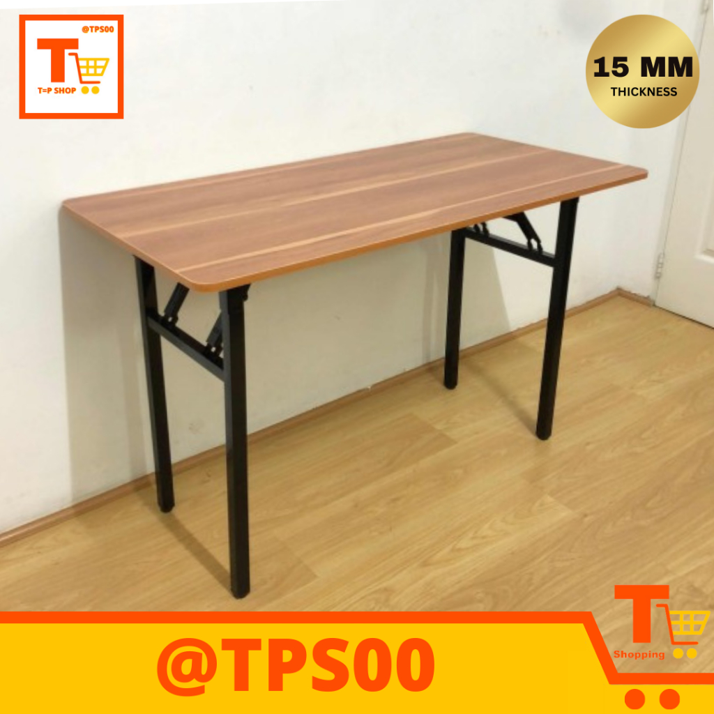 FOLDABLE TABLE - DINING TABLE / OFFICE TABLE / STUDY TABLE (MAHOGANY ...