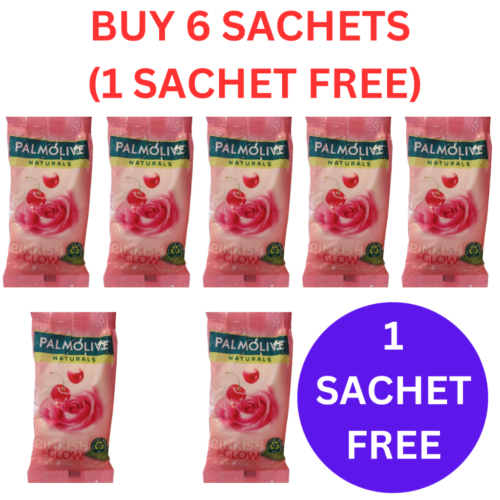 Palmolive Soap Pinkish Glow (55G X 6 Barsoap) | Shopee Philippines