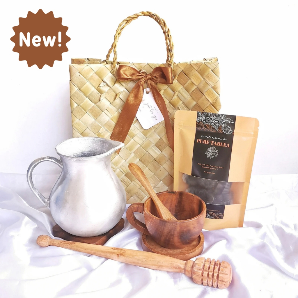 GIFT SET - Tsokolatera/Batirol Set w/ 200g Marian's Pure Tablea ...