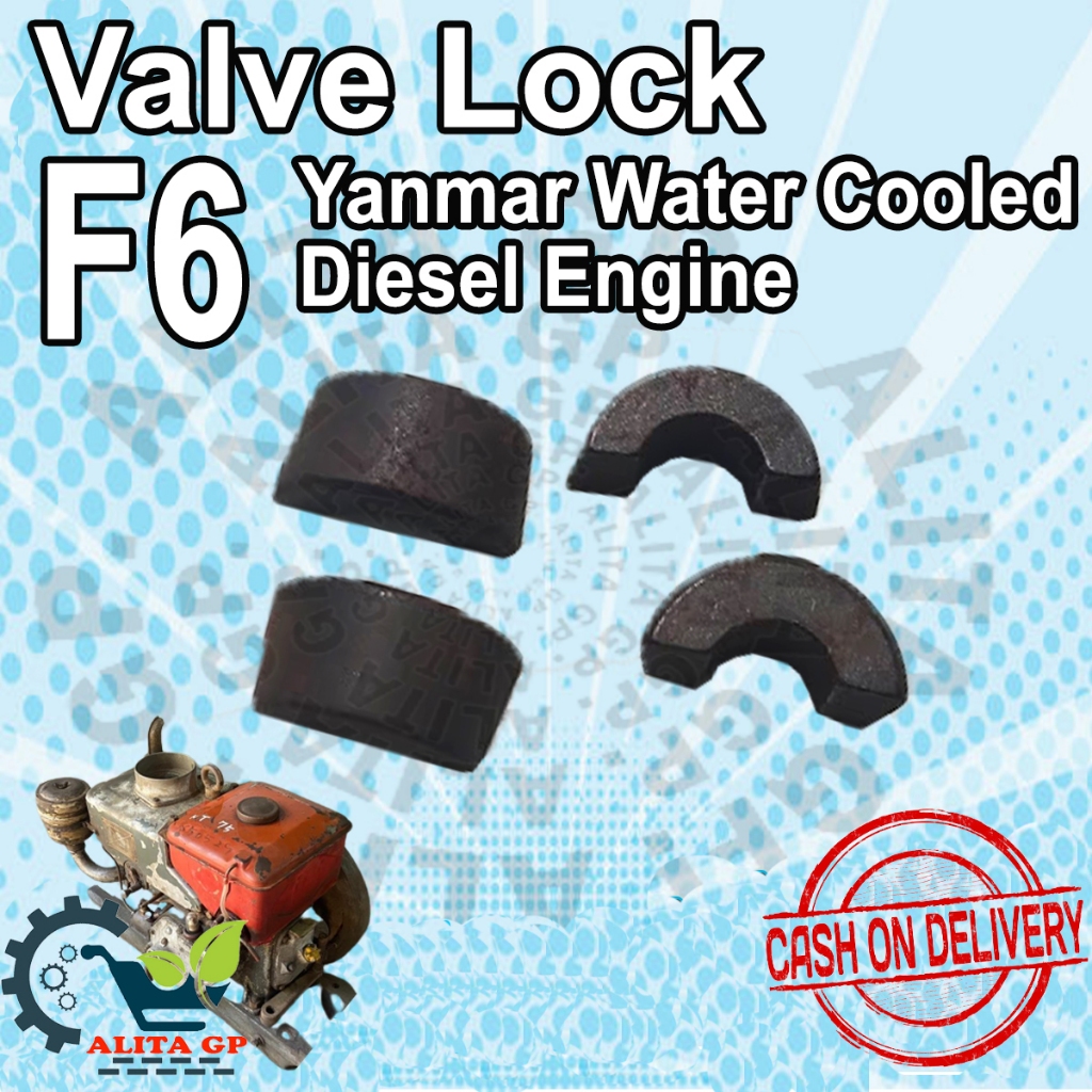 Valve Lock (PAIR) Yasnmar F6 F7 F8 Water Cooled Diesel Engine | Shopee ...