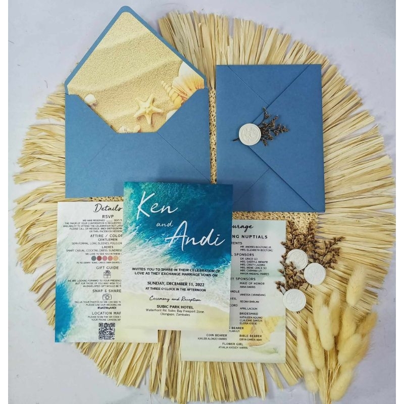 Envelope 5R size with Liner for wedding, debut, birthdays, corporate ...