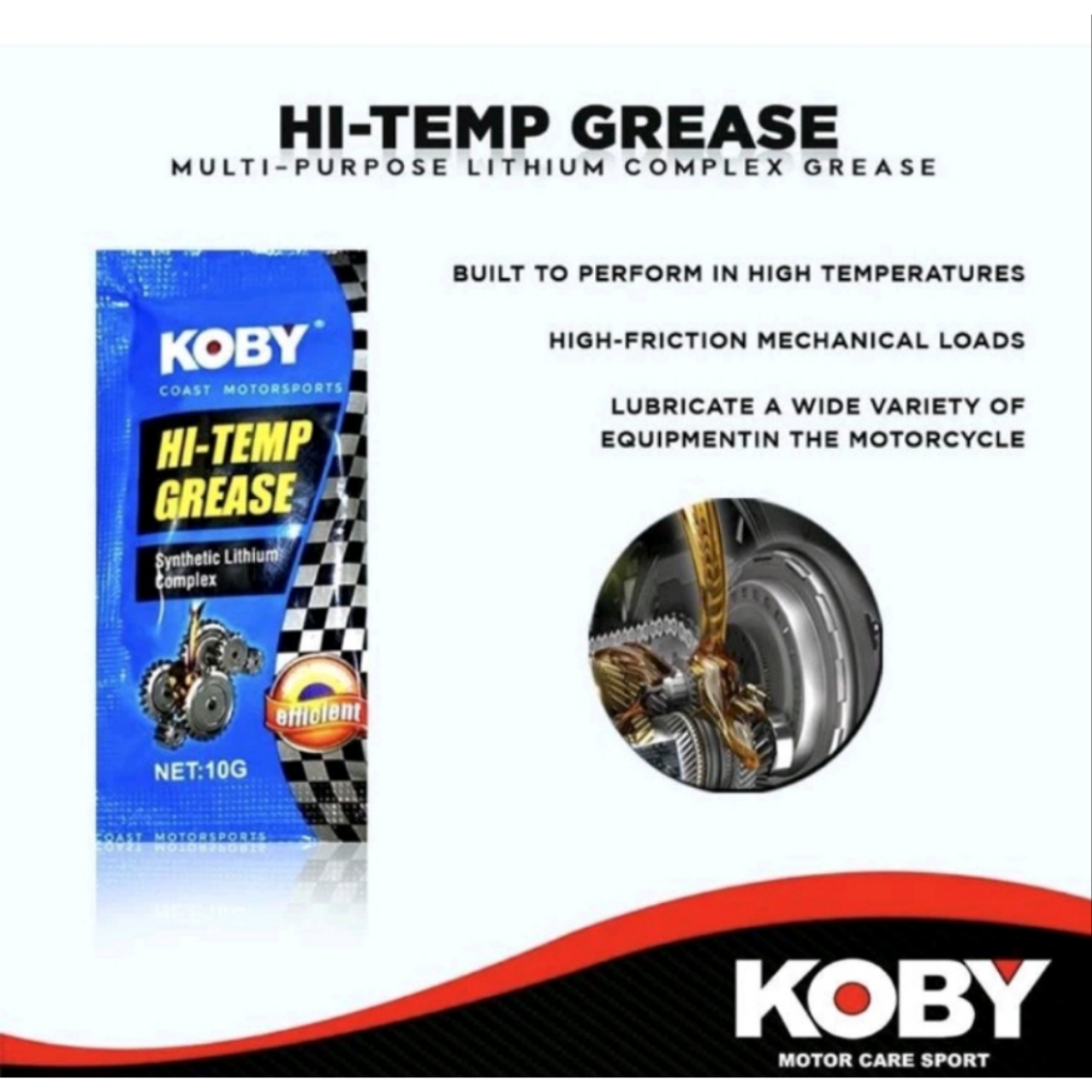 COD KOBY HIGH TEMP GREASE /GRASA 10ML | Shopee Philippines