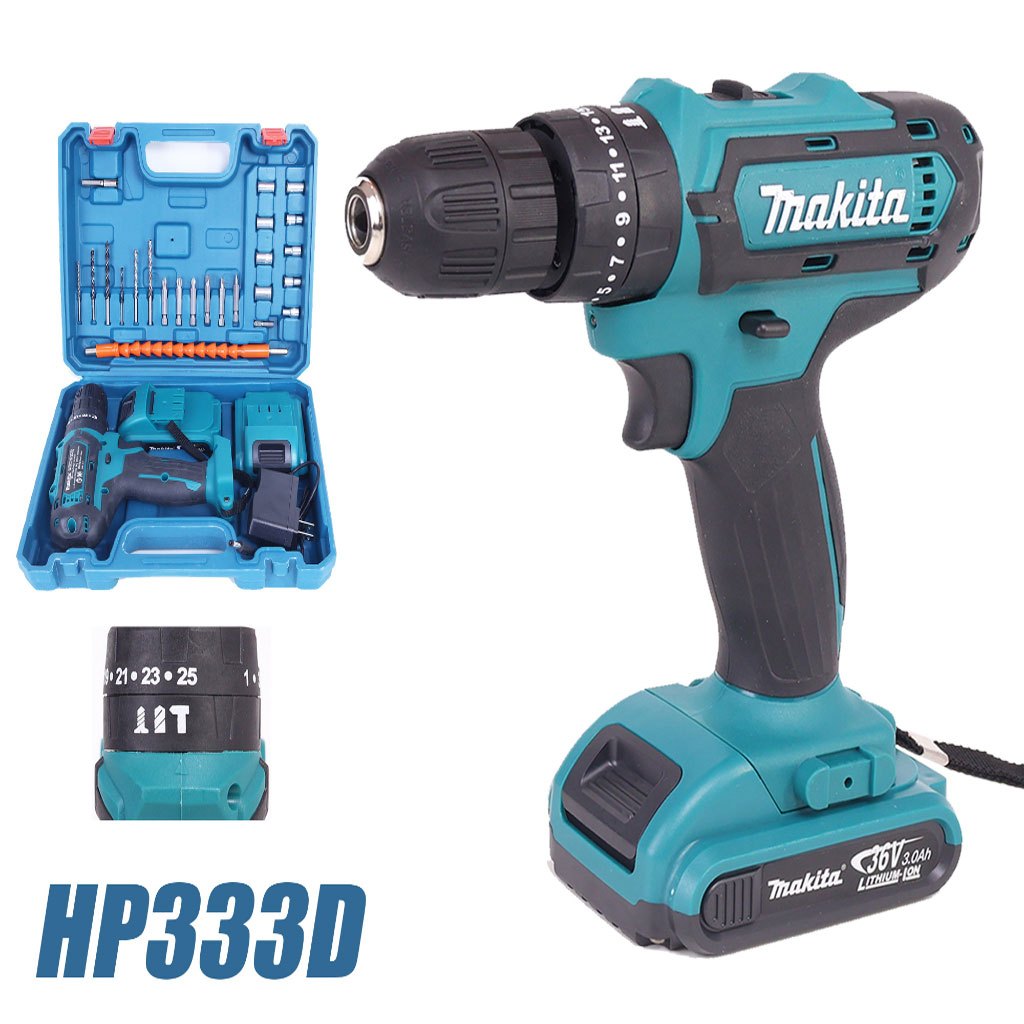Makita Cordless drill Electric hammer Impact case screwdriver Power ...