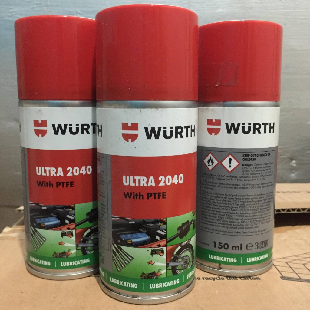 WURTH ULTRA 2040 WITH PTFE 150ML | Shopee Philippines
