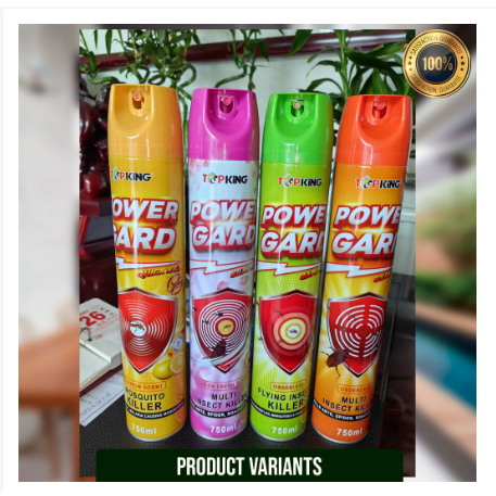 PC TECH Aerosol Insecticide Spray Insects Spray 750ml Mosquito Spray ...