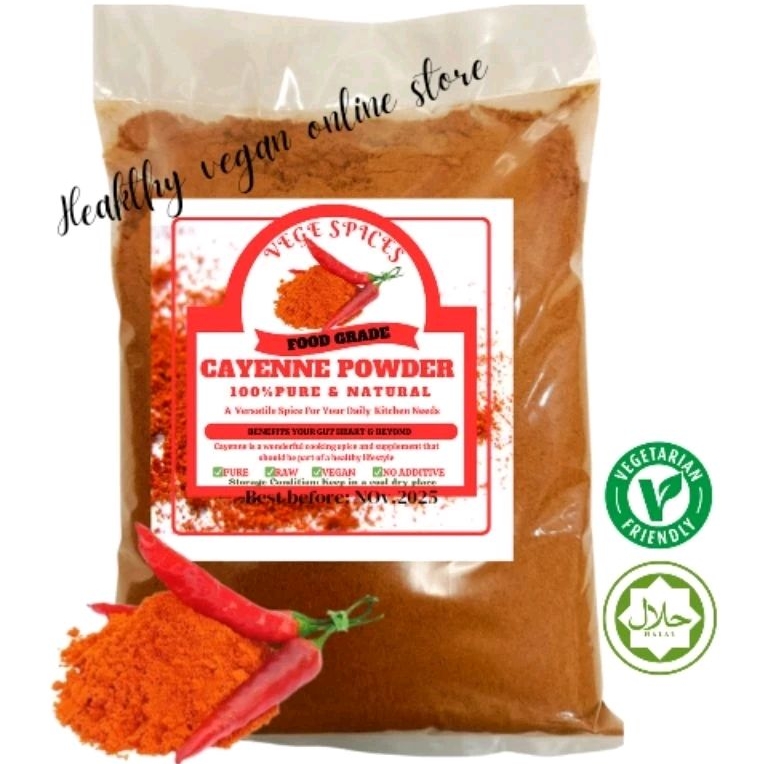 Cayenne Powder 1 kg.Pure (made in india) | Shopee Philippines