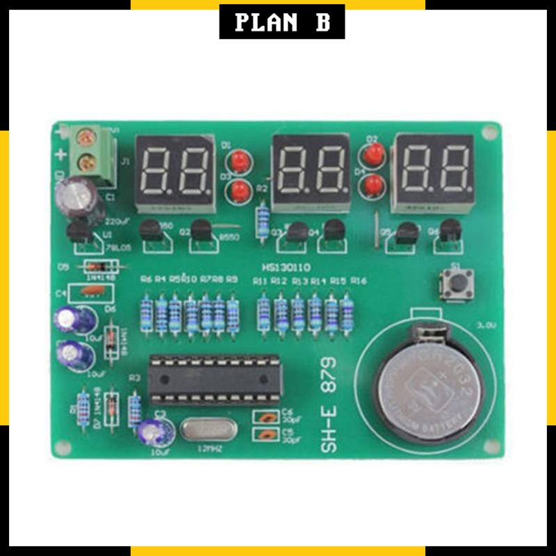 6-digit Digital Clock Production Kit Digital Clock SCM Learning Board Electronic DIY Kit ...