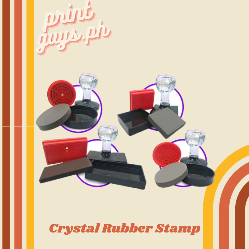 Blank Printable Photosensitive Crystal Rubber Stamp Pad And Case ...