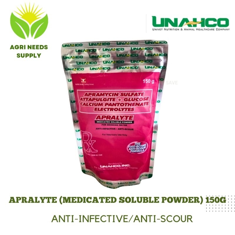 APRALYTE (MEDICATED SOLUBLE POWDER) 150g | Shopee Philippines