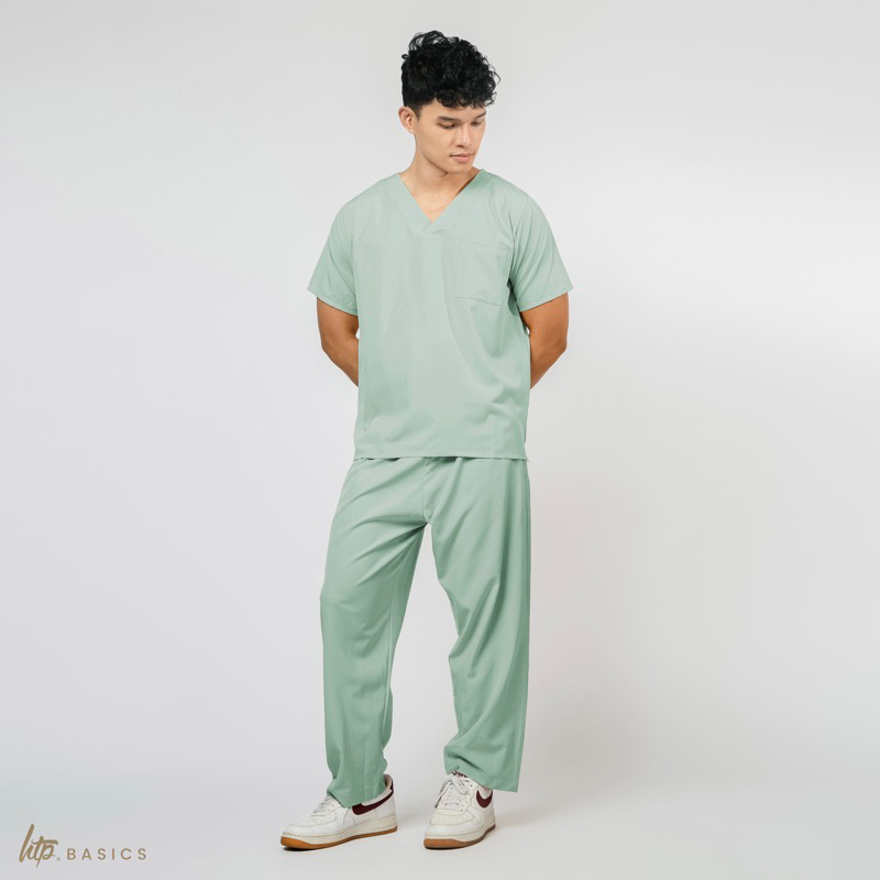 HTP Basics - 5 Pocket Unifit Scrub Suit (Unisex) | Shopee Philippines