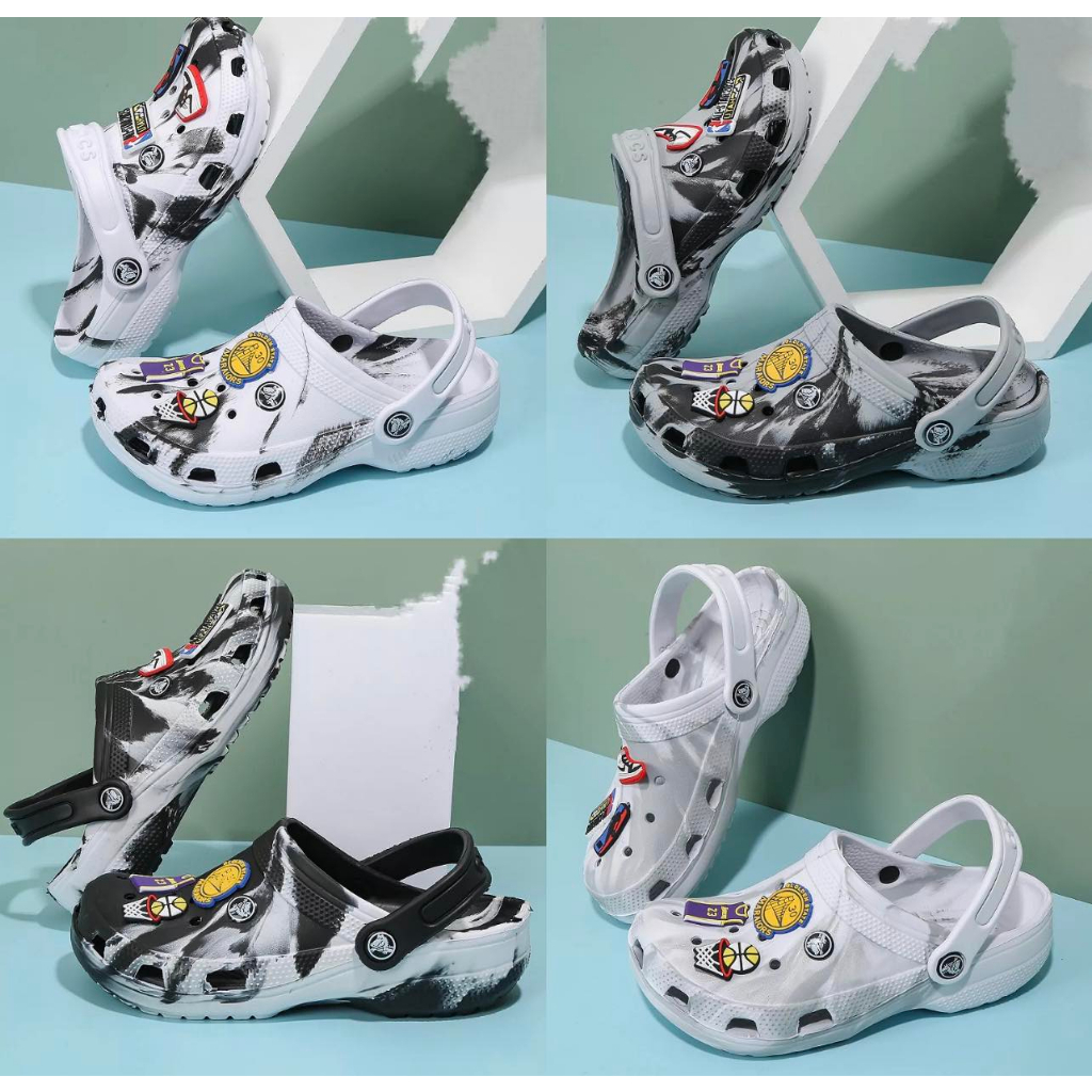 CTW Fashion NEW 2024 Crocs Style Trendy Tie Dye Flatform Clogs for Men ...