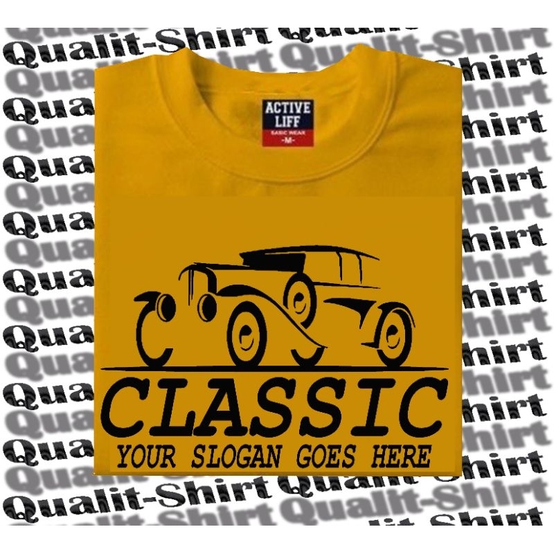 CLASSIC CAR STATEMENT MINIMALIST AESTHETIC COTTON MAKAPAL UNISEX ...