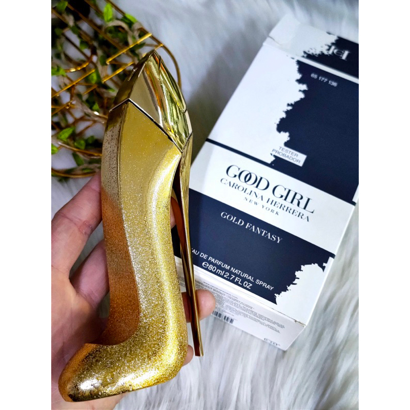 Carolina Herrera Good Girl Gold Fantasy EDP 80ML (TESTERBOX) | Shopee ...
