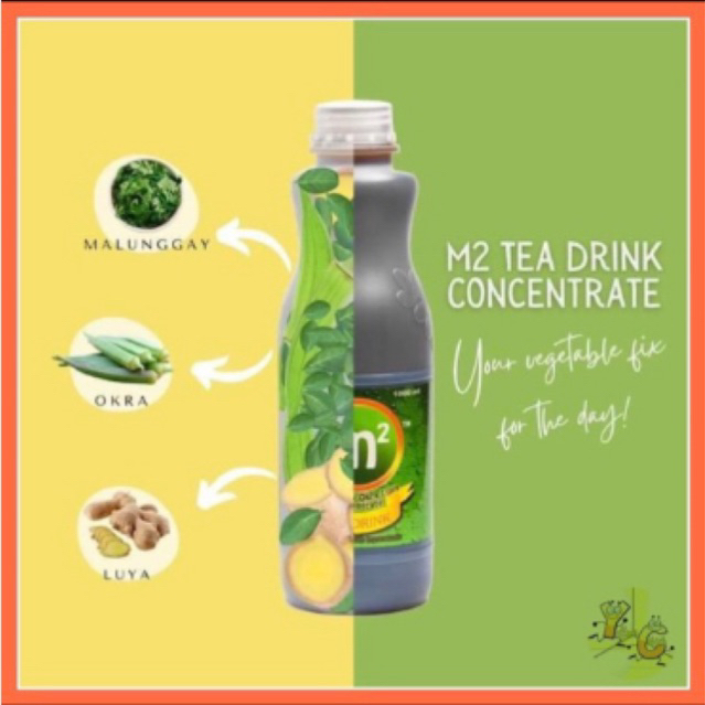 1L M2 Malunggay Okra Luya Concentrate Tea Drink BREASTFEEDING LACTATION ...