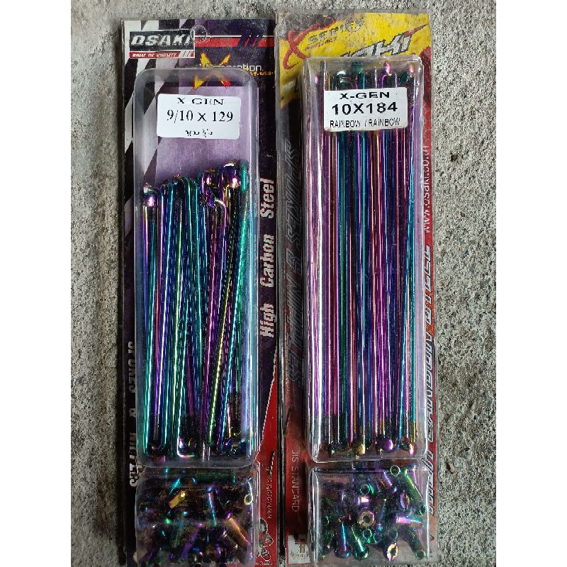 OSAKI COLORED SPOKES SET | Shopee Philippines