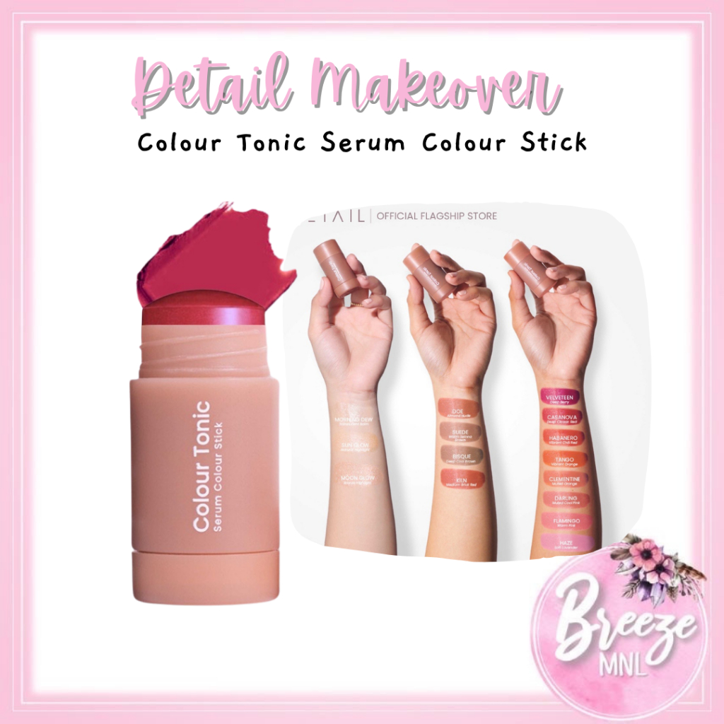 Detail COLOUR TONIC Serum Color Stick x Breezemnl | Shopee Philippines