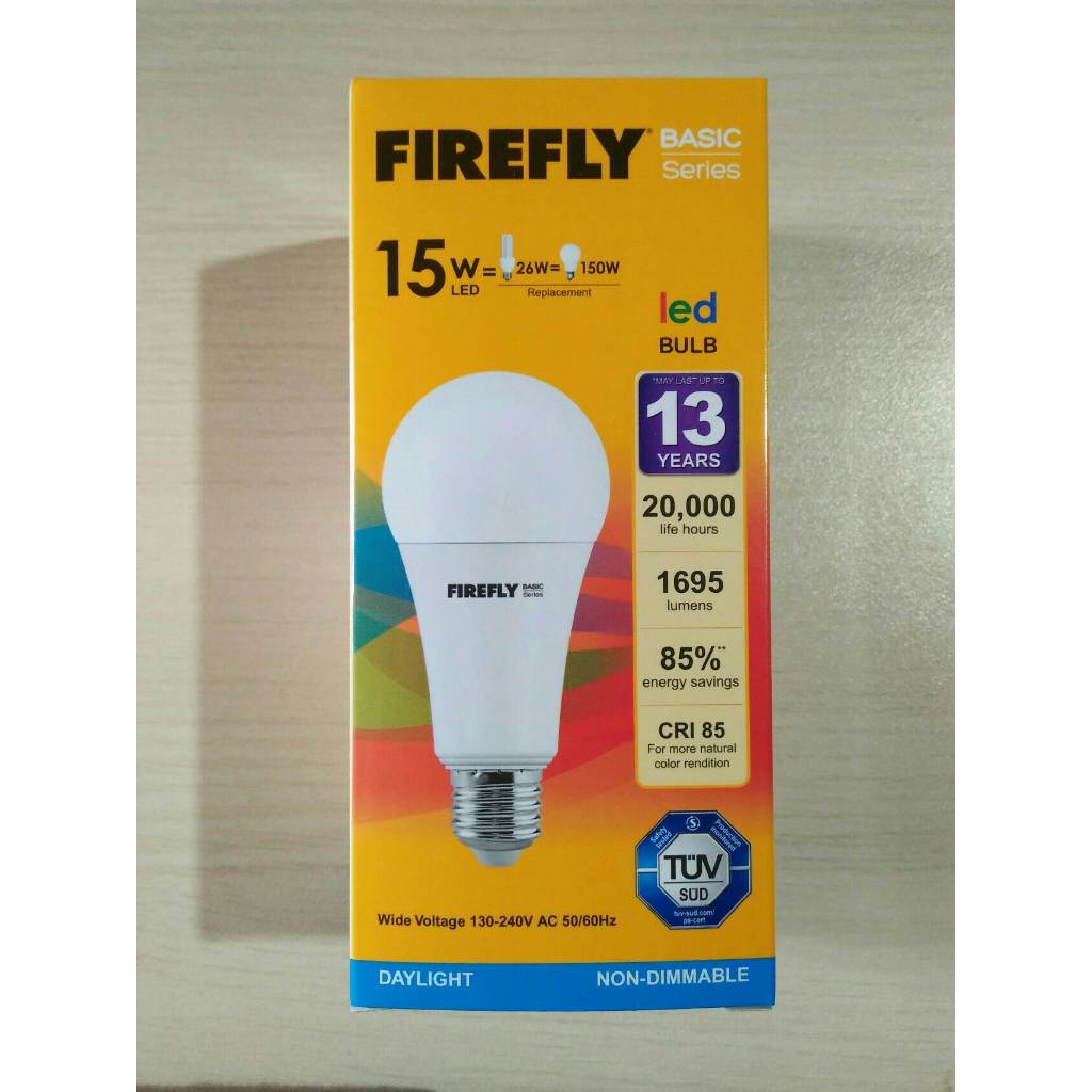 FIREFLY LED BULB - 100% energy saving (3watts up to 20 watts) | Shopee ...