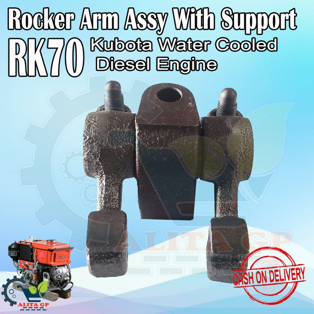 Rocker Arm Assy With Support Kubota RK70 Water Cooled Diesel Engine ...