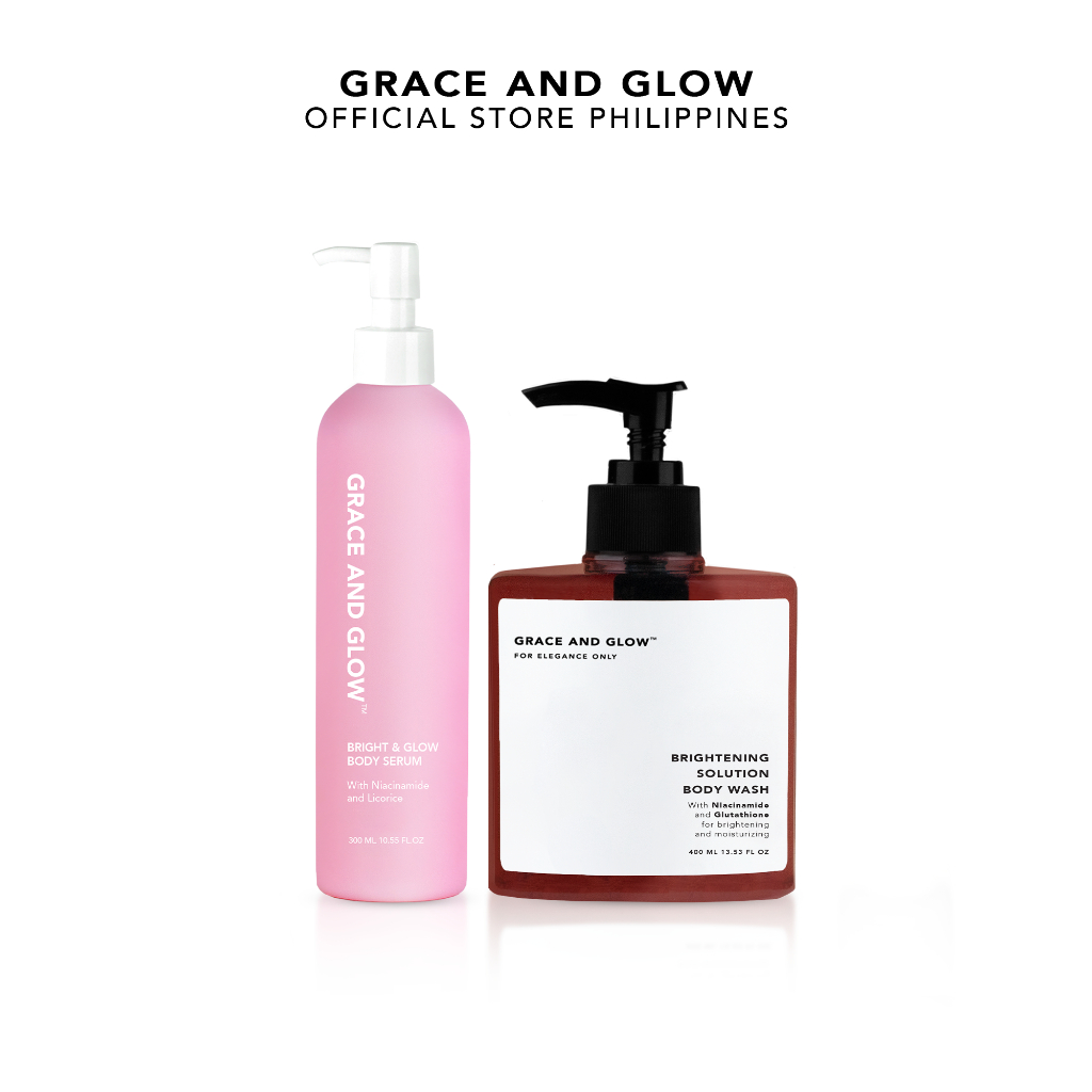 Grace and Glow Brightening Solution Body Wash And Body Lotion - Body ...