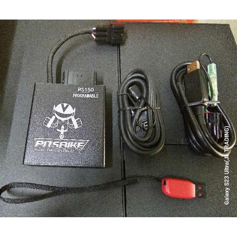 PITSBIKE PROGRAMMABLE RACING ECU V4/VERSION 4 FOR HONDA RS 150/WINNER ...
