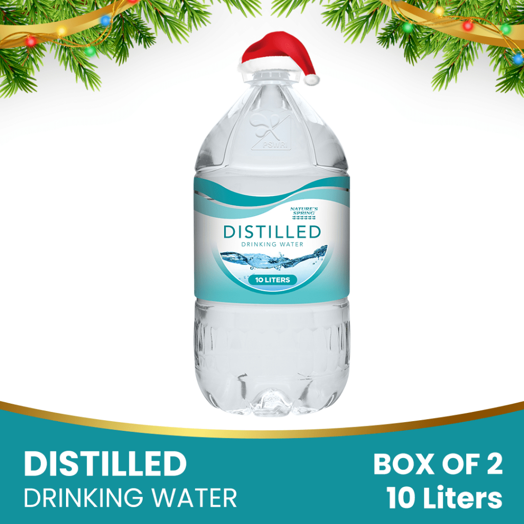 Nature's Spring Distilled Water 10 Liters | Shopee Philippines