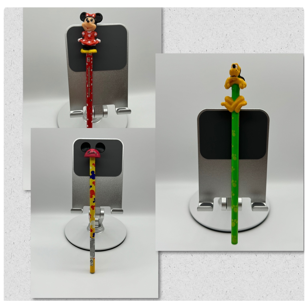 Vintage Tokyo Disneyland Pencil with Disney Pencil Toppers | Shopee ...