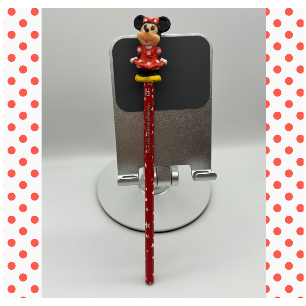 Vintage Tokyo Disneyland Pencil with Disney Pencil Toppers | Shopee ...