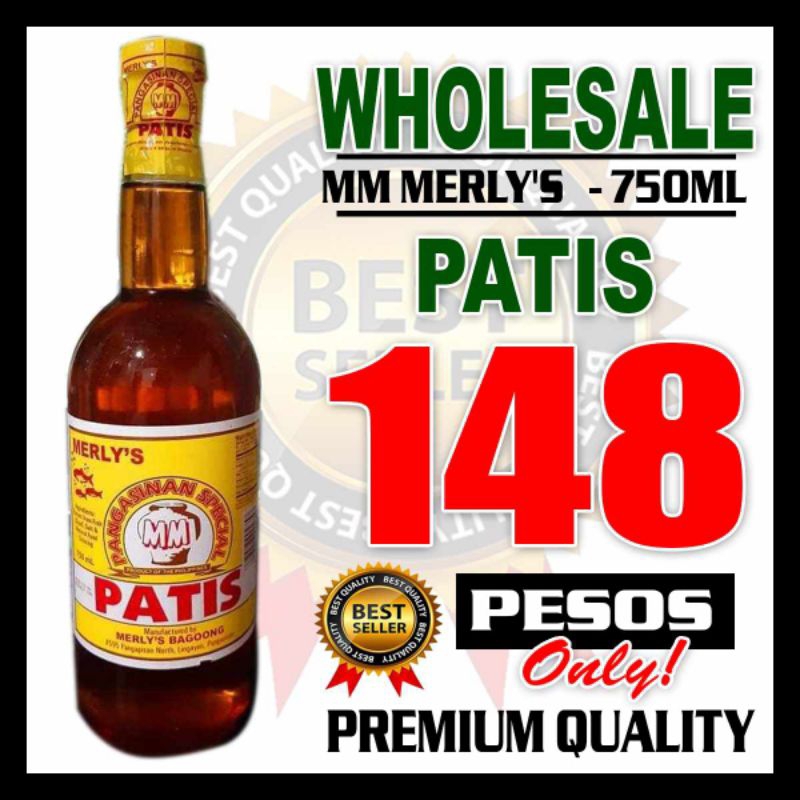 MM Merly's Premium Patis 750ML ( Pangasinan Special ) | Shopee Philippines