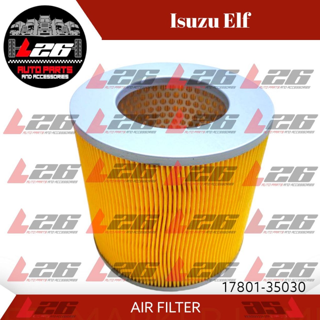 Isuzu Elf Air Filter Airfilter A8140 / 17801-35030 Air filter Cleaner ...