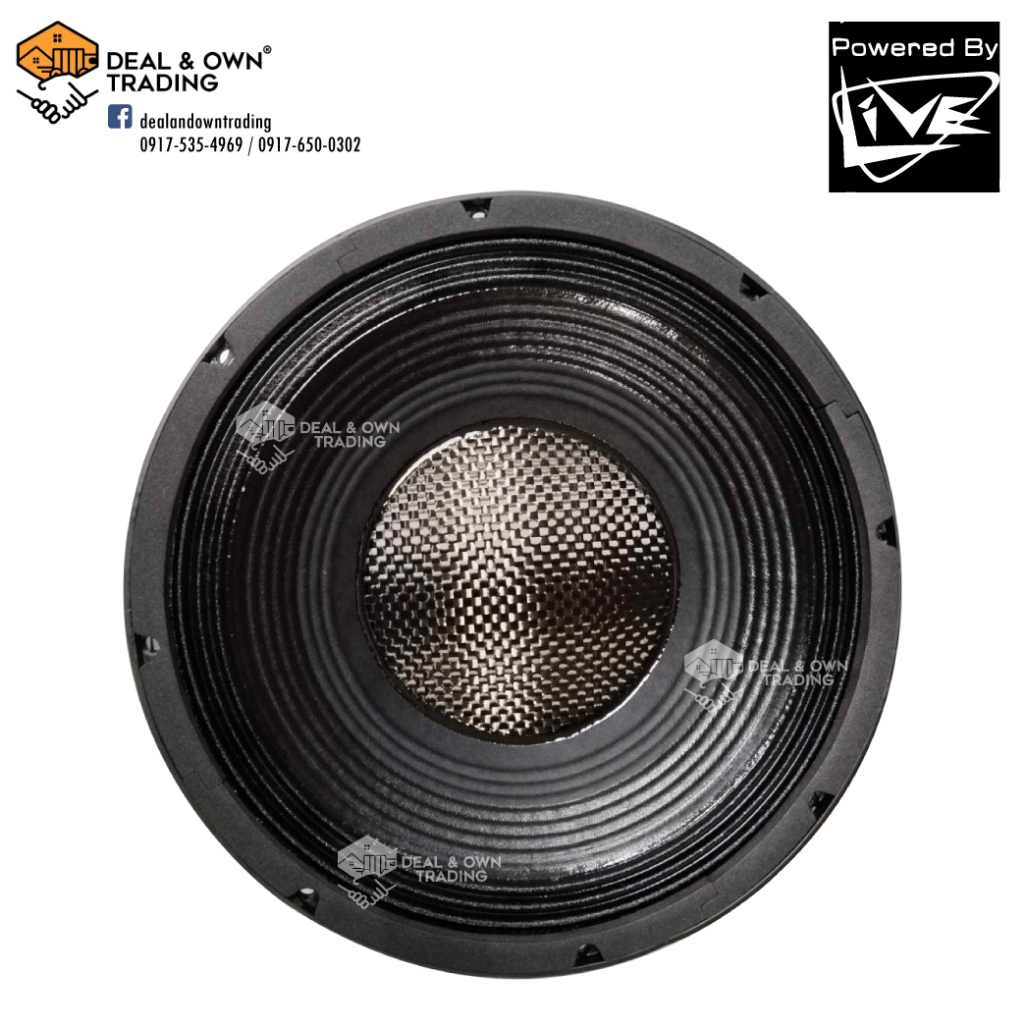 Live Shockwave SWM-12D 12inch 2000watts Speaker Double Magnet (SOLD PER ...
