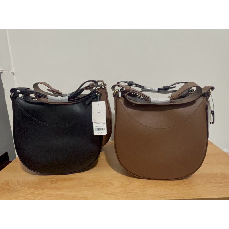 Uniqlo Faux Leather One Handle Bag | Shopee Philippines