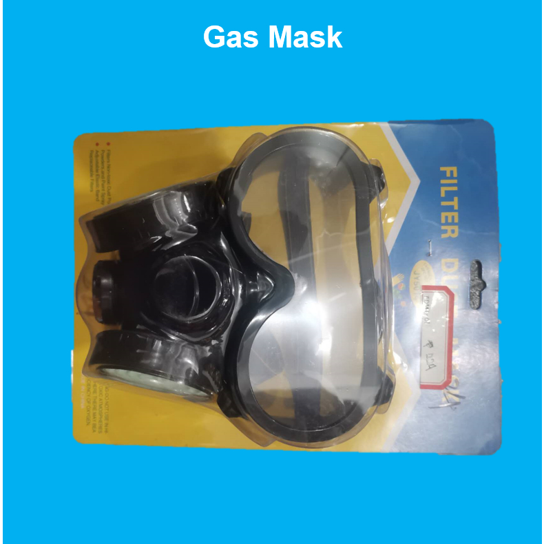 Toyu Safety Gas Mask Dual Filter | Shopee Philippines