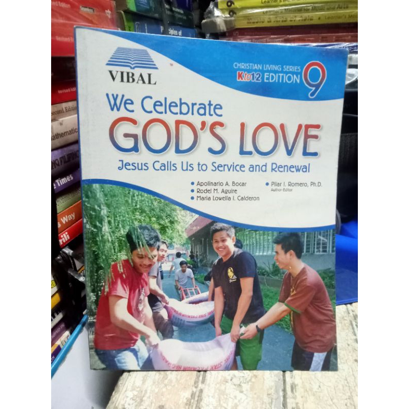 WE CELEBRATE GODS LOVES, GRADE 9(USED BOOK) | Shopee Philippines